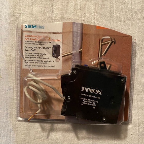Siemens | Other | Siemens Combination Arcfault Circuit Interrupter ...
